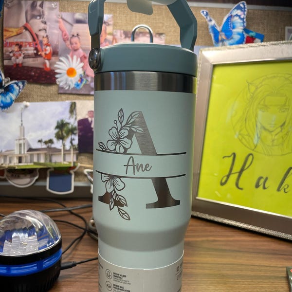 Personalized Engraved Customized Stanley Cup Quencher Tumbler Custom ...