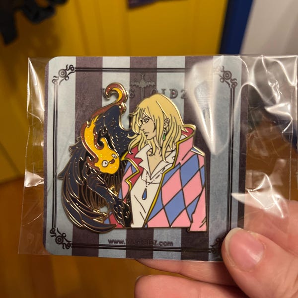 Wizard Hard Enamel Pin Flame Anime Manga - Etsy