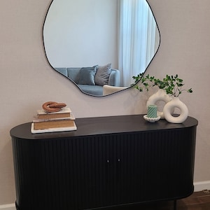 Curvy Mirror, Asymmetrical Mirror, Pond Mirror, Irregular Mirror, Full ...