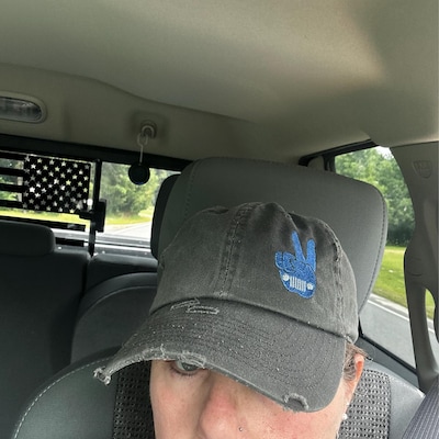 Love Paw Print Hat Distressed Baseball Cap OR Ponytail Hat Dog Mom Hats ...