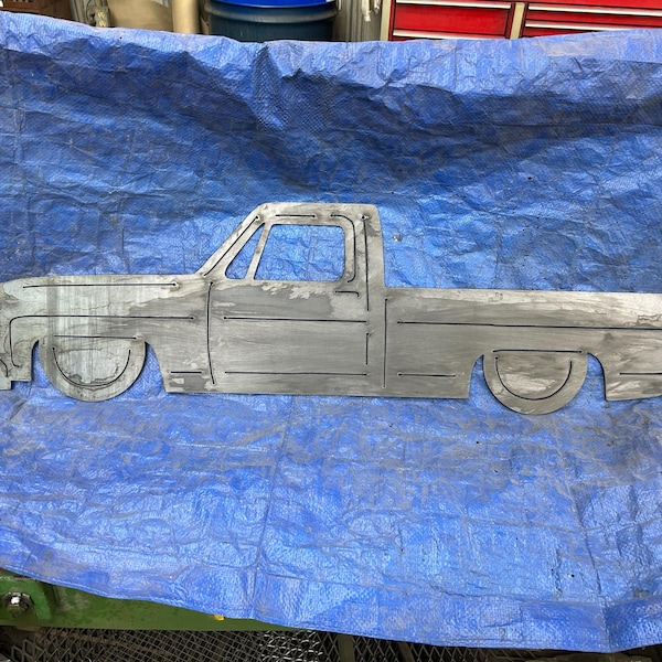 Square Body Chevy C10 DXF File - Etsy