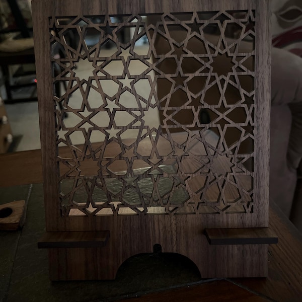 Moroccan Lattice Work, Arabesque Wood Wall Art, Islamic Decor, Living ...