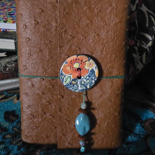 Small Provence Blue With Flashes of Chartreuse Stoneware Serving Bowl ...