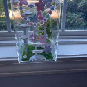 3D Printed Tree Bookshelf Jumping Spider Hide/decor - Etsy