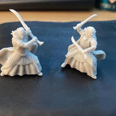 West Human Royal Guard Banner 28mm Dnd Miniature Dungeon and Dragons ...