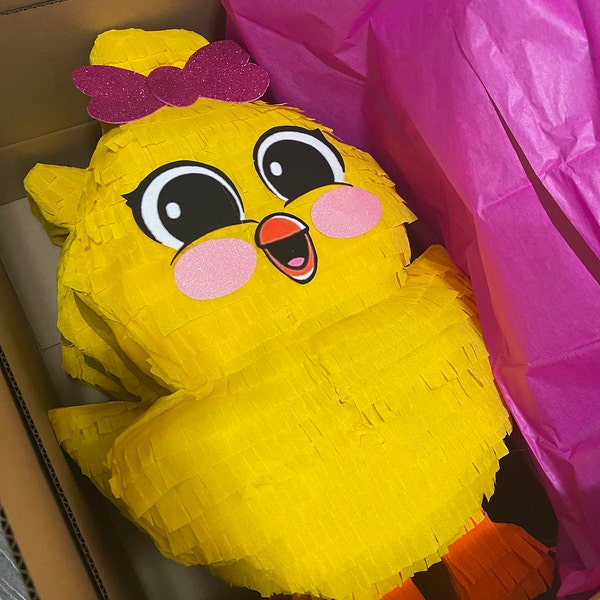 Chicken Pinata Inspired Little Chicken Song Party Chicken Song Birthday ...