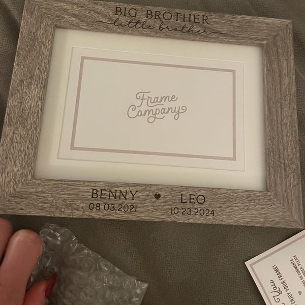 In Loving Memory Personalized Memorial Picture Frame in Memory of Loss ...
