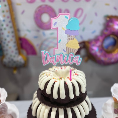 Sweet One Cake Topper/ Number Cake Topper/ Sweet One Smash Cake Topper ...