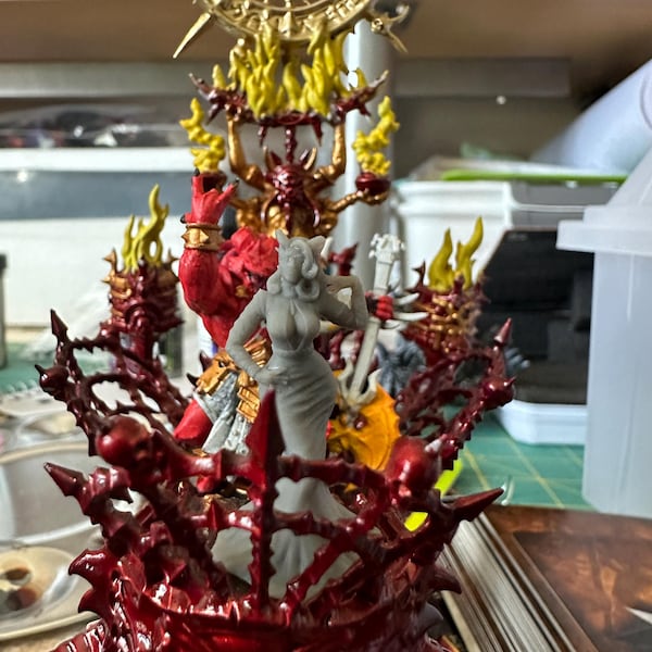 Brutal Sexy Pinups 3D Printed Minifigures for Fantasy Miniature ...