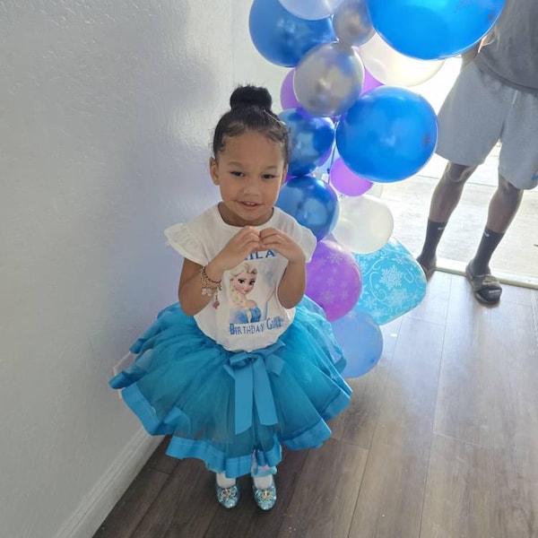 Elsa Frozen Tutu Set, Frozen Birthday Outfit, Elsa Tutu Set, Elsa ...