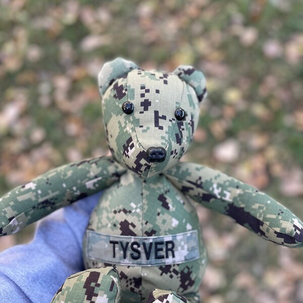 NWU Type III Digital Green AOR2 NAVY Logo Military Spec Camo Apparel ...