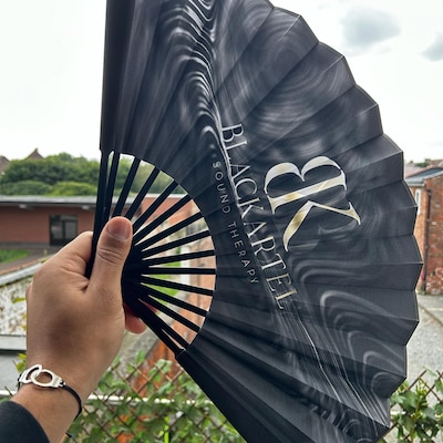 Custom Your Own Paper Fan, Custom Double Side Text and Photo, Folding ...