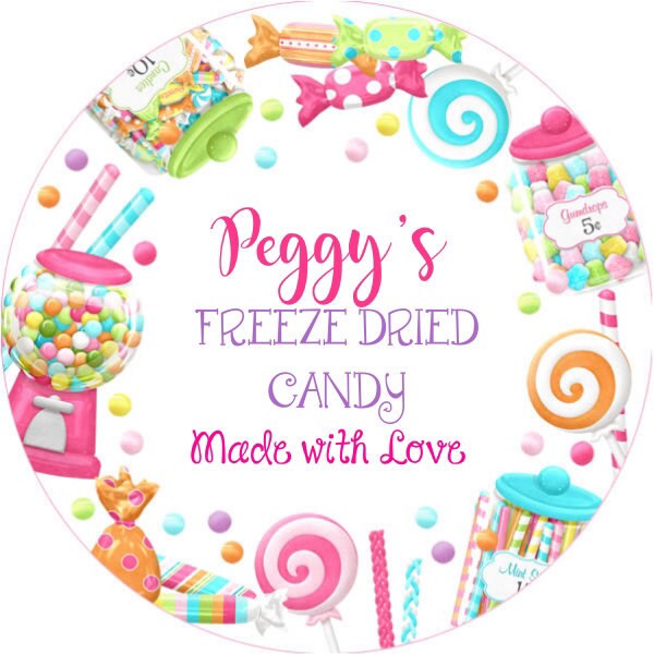 Printable Sweet Shoppe Birthday Gift Tags Template Editable Sweet Candy ...