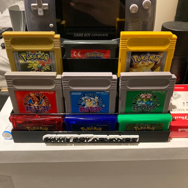 GBA Stand Gameboy Advance GBA Console and Game Holder Stand - Etsy