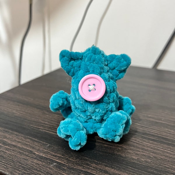 Crochet Blue Eyed Sorcerer Plushie - Etsy