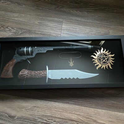 Supernatural Prop Shadow Box - Etsy