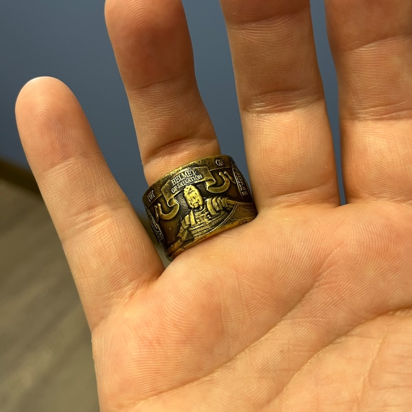 Grim Reaper Ringpale Horse of Death Ring Silver Grim Reaper Ringdeath ...