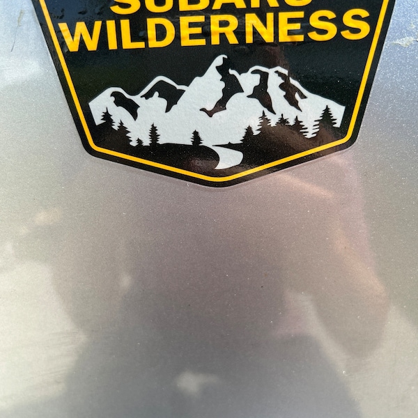 Subaru Wilderness Sticker 4"x 3" Inches - Etsy