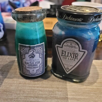 12 Potion Stickers, Apothecary Labels, Halloween Stickers, Witchcraft ...