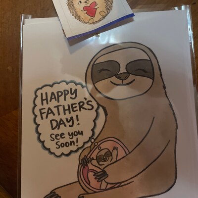 Soon to Be Sloth Dad Expectant Sloth FATHER Sloth Mother and - Etsy