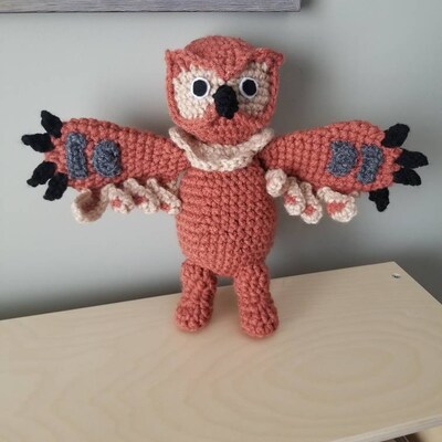 Owlbear Crochet Amigurumi Pattern - Etsy