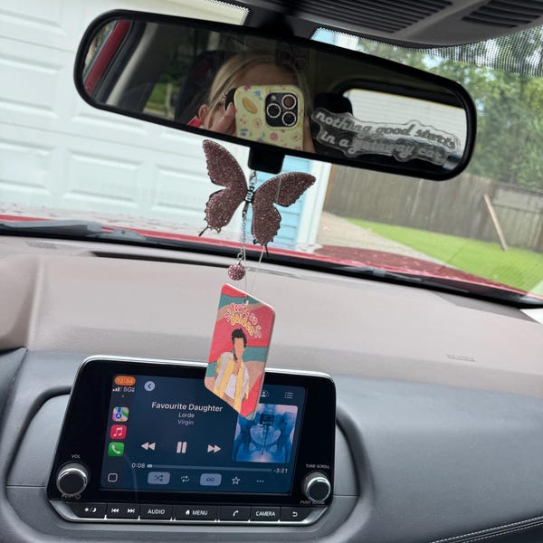 Bratty Bow Mug Rug | Punch Needle | Tufted Coaster | Handmade Coaster ...