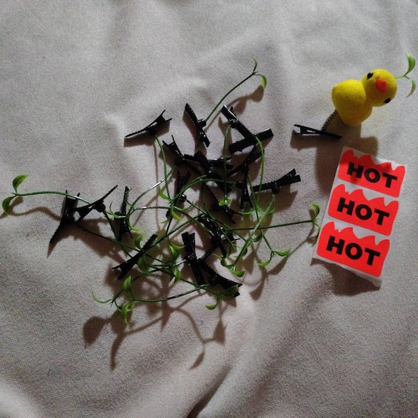 10 Pack Rave Sprouts| Flower Clips| PLUR| Sprout Clips| Ravers| Cute ...