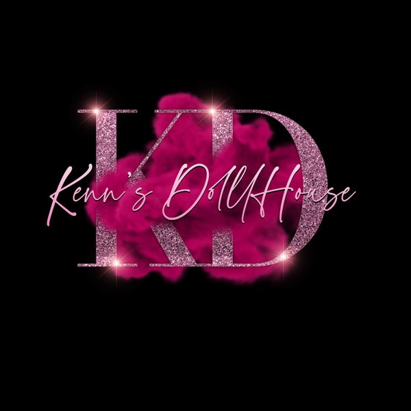 Hot Pink Logo, Sparkle Logo, Beauty Logo, Jewellery Logo, Glitter Ogo ...