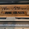 Personalized Movie Theater Cinema Sign | Home Theater Room Decor ...