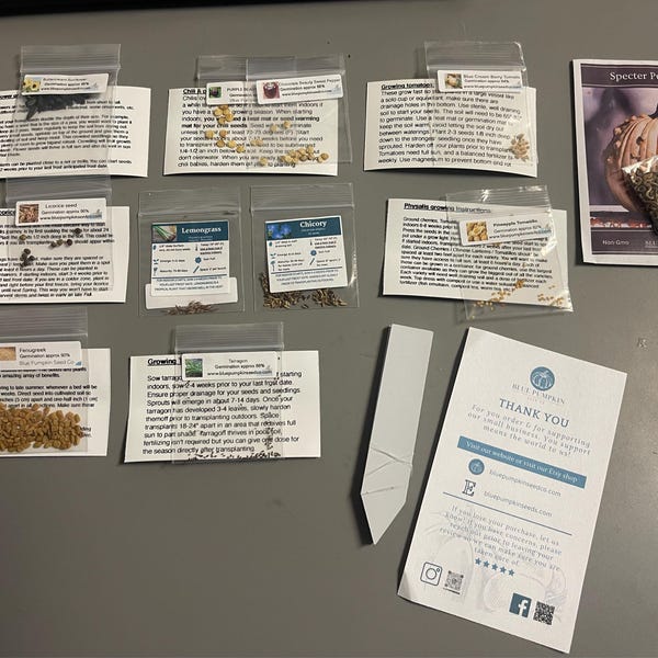 The Original Tri-color Seed Mix pink,blue,white all F1/c.spp, C ...