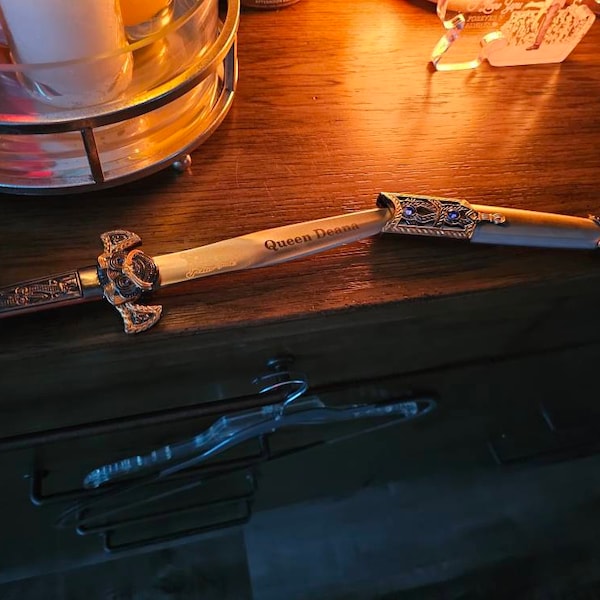 Personalized Medieval Dagger | Laser Engraved Stainless Steel With ...