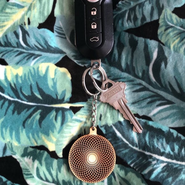 Sacred Geometry Key Chains, Sacred Geometry Key Ring, Flower of Life ...