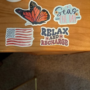 300pc VSCO Stickers Pack Ocean Themed Outdoor Decal for Laptop Hydro ...