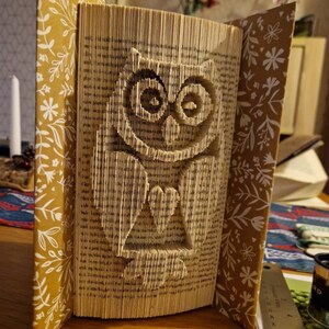 Classic Owl Book Folding Pattern: Includes Free Printable Downloads pdf ...