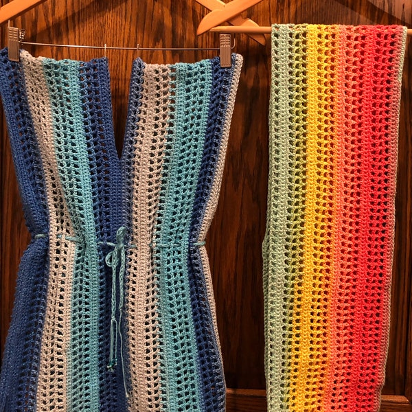 Wispy Summer Poncho Crochet Pattern PDF Easy Top - Etsy