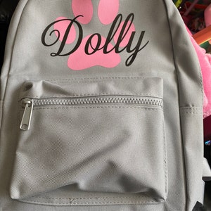 Personalised 9 Litre Backpack Water Bottle Lunch Bag - Etsy UK