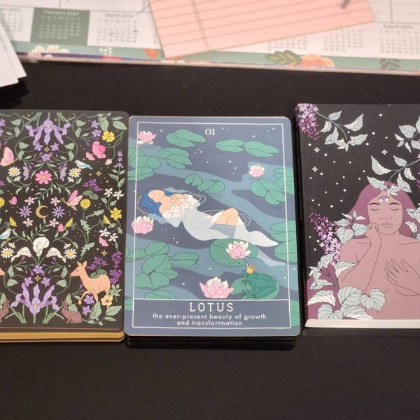 Flowers and Feelings Oracle Deck - Moon Witch Series - Etsy