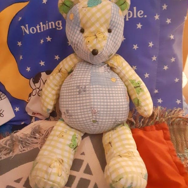 Memory Bear Pattern Teddy Bear Sewing Pattern Memory Bear Sewing ...
