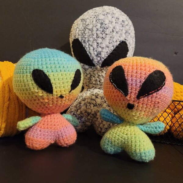 Chubby Alien Crochet Pattern - Etsy