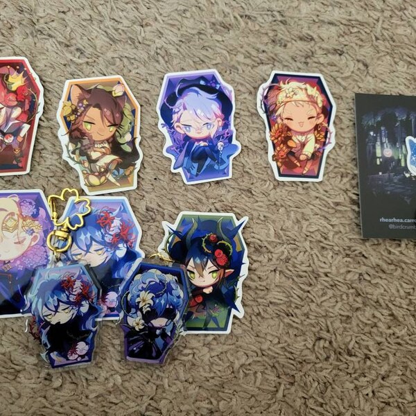 Twisted Wonderland TWST Riddle Leona Jade Azul Floyd Jamil Kalim Rook ...