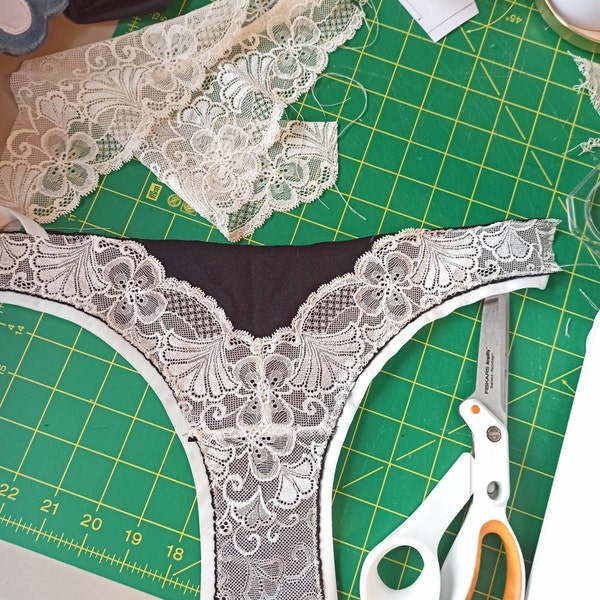 Arielle Tanga Panties Sewing Pattern PDF Instant Download - Evie La ...