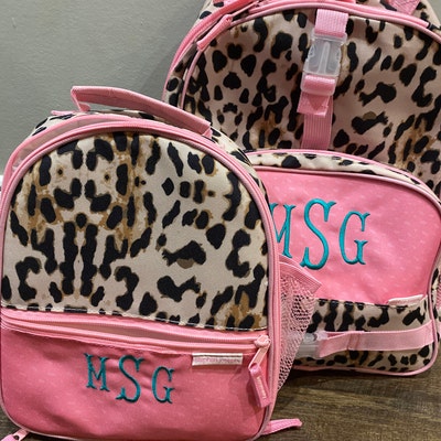 Stephen Joseph Allover Print Leopard Backpack Set, Personalize Girls ...