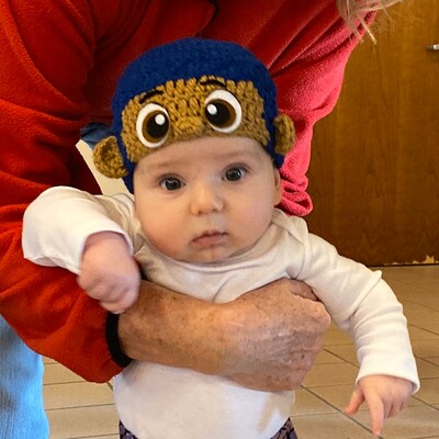 Gil Bubble Guppies, Gil Bubble Guppies Hat, Gil Crochet Hat, Gil ...