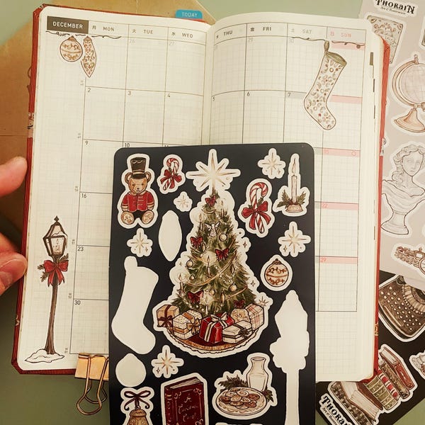 Victorian Gothic Witch Sticker Dark Cottagecore Vinyl Sticker Cottage ...