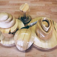 Deluxe Cloche Hat Block Set With Stand 8S Cloche Hat Blocks - Etsy Canada