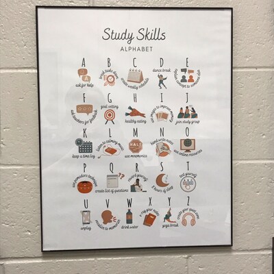 Social Worker Alphabet Print Social Worker Sign Social Worker Gift ...