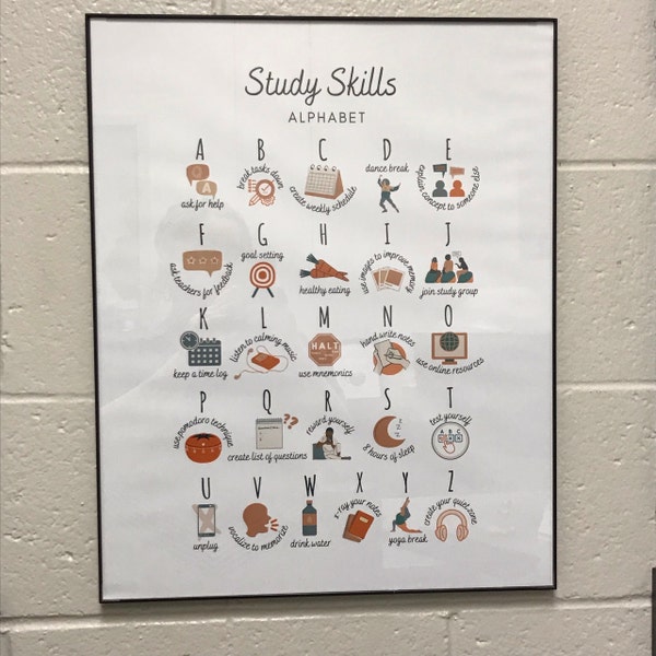 Social Worker Alphabet Print - Social Worker Sign - Social Worker Gift ...