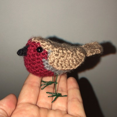 Lifelike Robin Crochet Pattern - Etsy