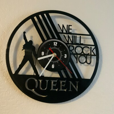 Police Car Vinyl Record Large Wall Clock Gift for Police Officer ...