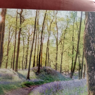 Beautiful Stained Glass Effect Wall Art HD Digital Print on - Etsy